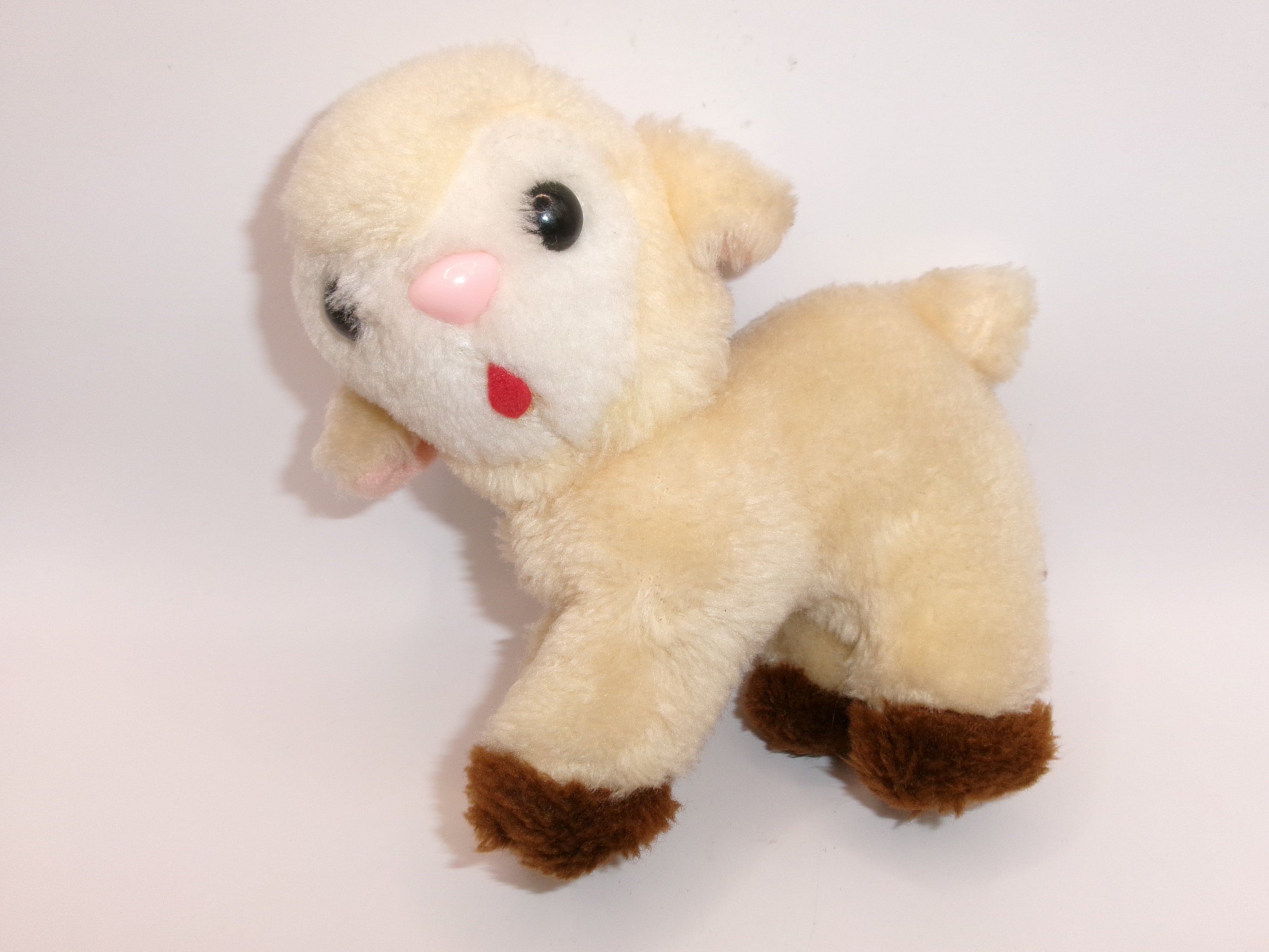 Vintage Russ Berrie Pam the Lamb Sheep Plush Stuffed Animal Nutshells ...