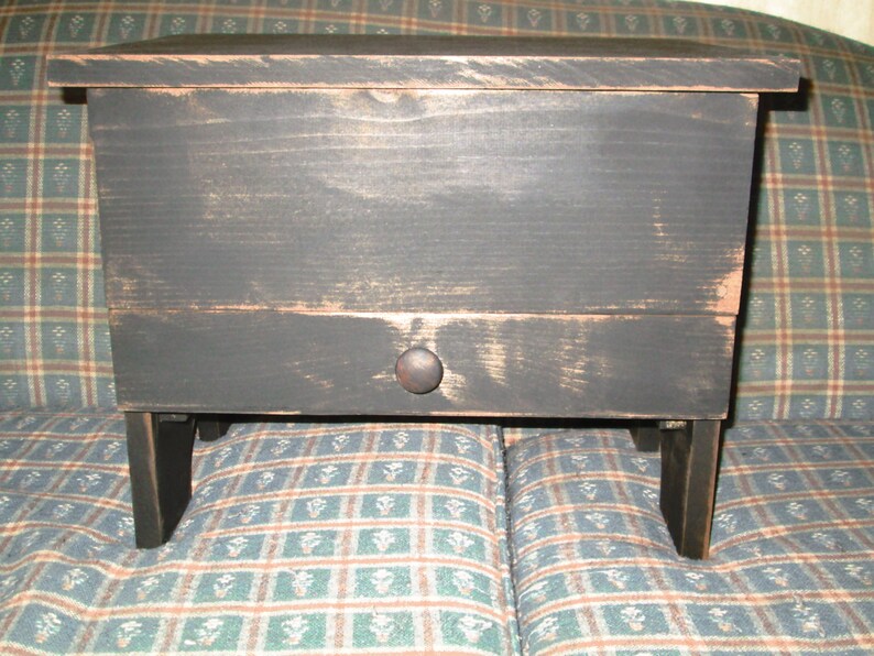Drawer Stool W/ Hinged Top - Etsy