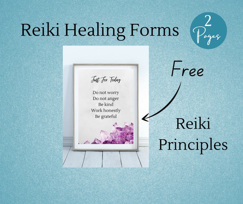 Distance Reiki Forms, Reiki Session Board, Reiki Session Form Bundle ...