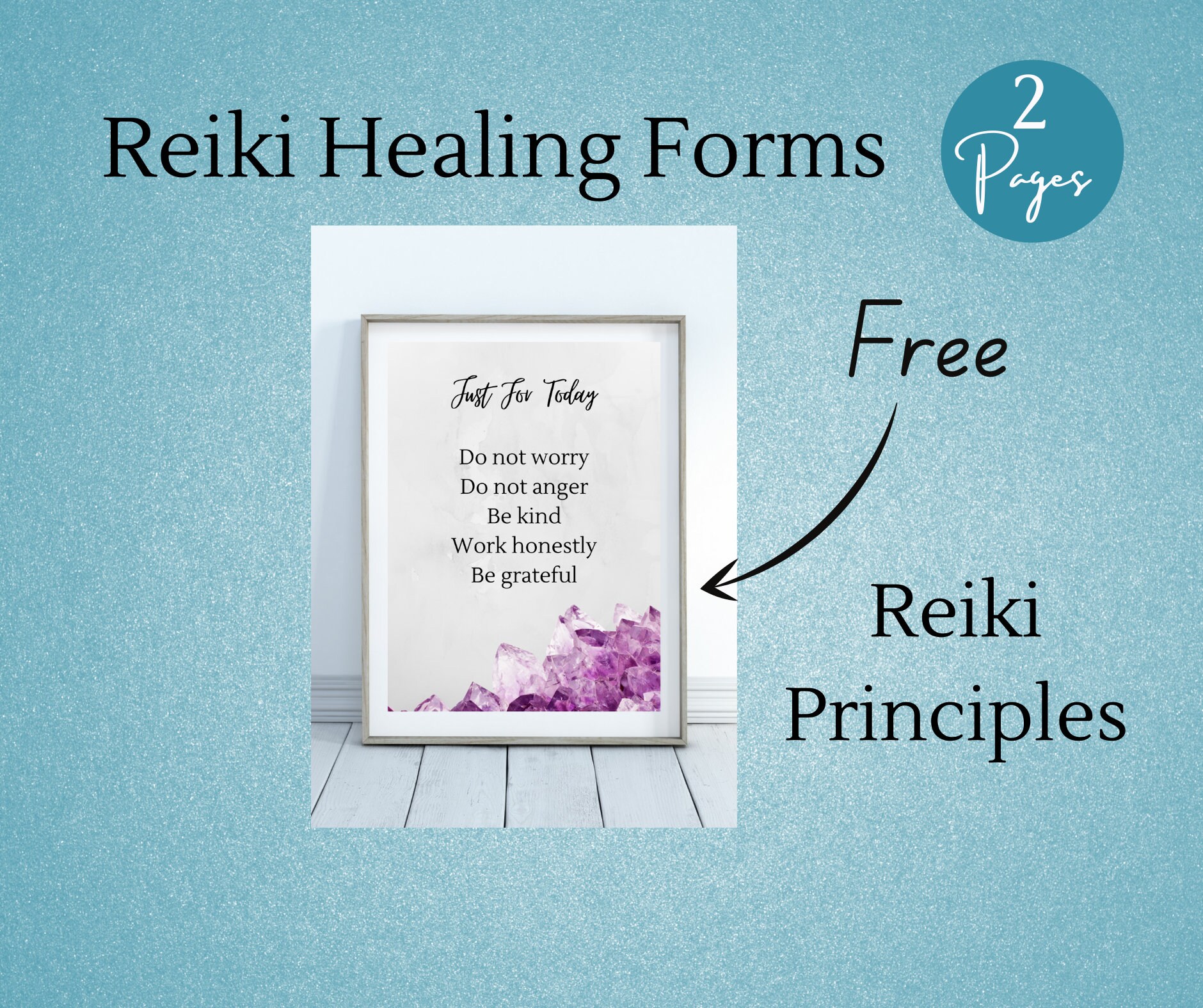 Distance Reiki Forms, Reiki Session Board, Reiki Session Form Bundle ...