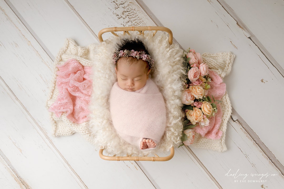 Newborn Digital Backdrop, Newborn Composite, Newborn Background, Floral ...