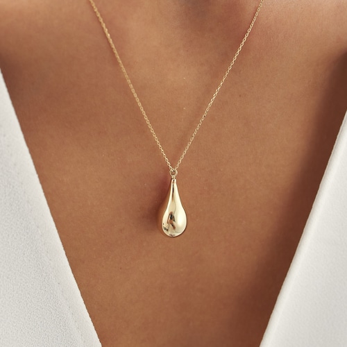 14K Real Gold Heart Cremation Urn Necklace Personalized Ash - Etsy