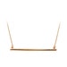 Stick Bar 14k Solid Gold Necklace Best Price - Etsy
