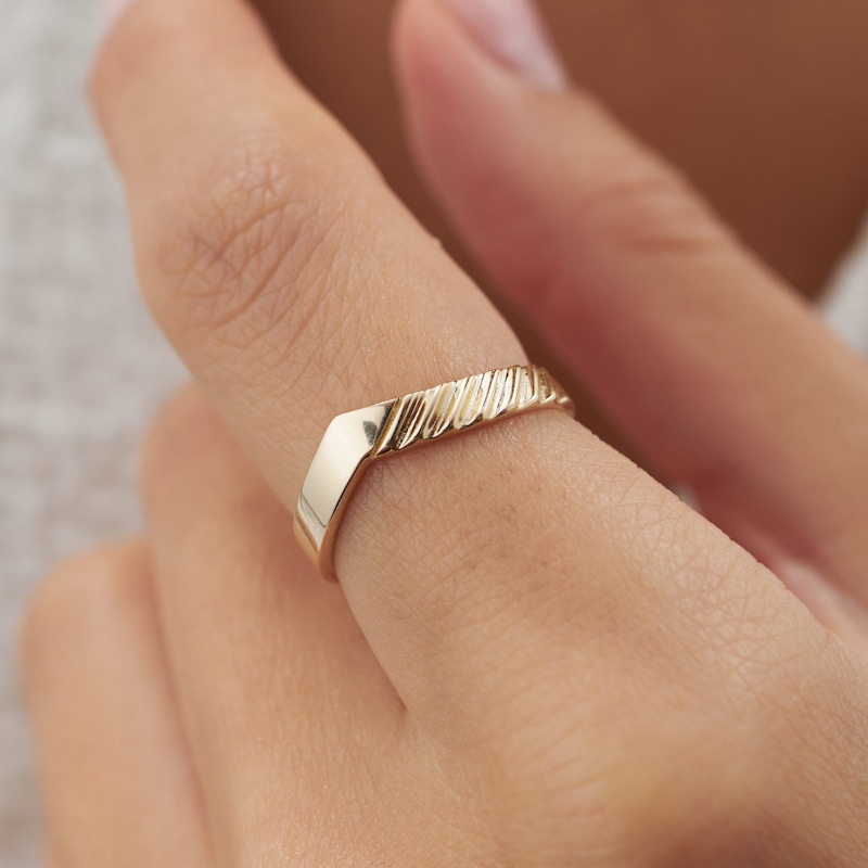 Curved Ring - Etsy