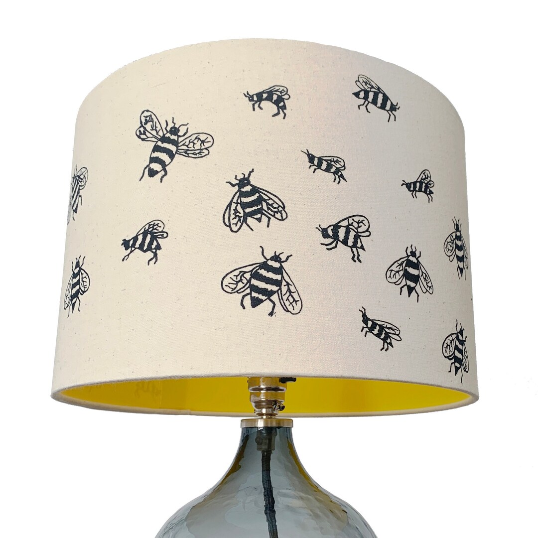 Bumble Bee Lampshade Ceiling Shade Table Lamp Drum Lampshade Pendant ...