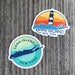 Long Island New York Stickers Set of 2 - Etsy
