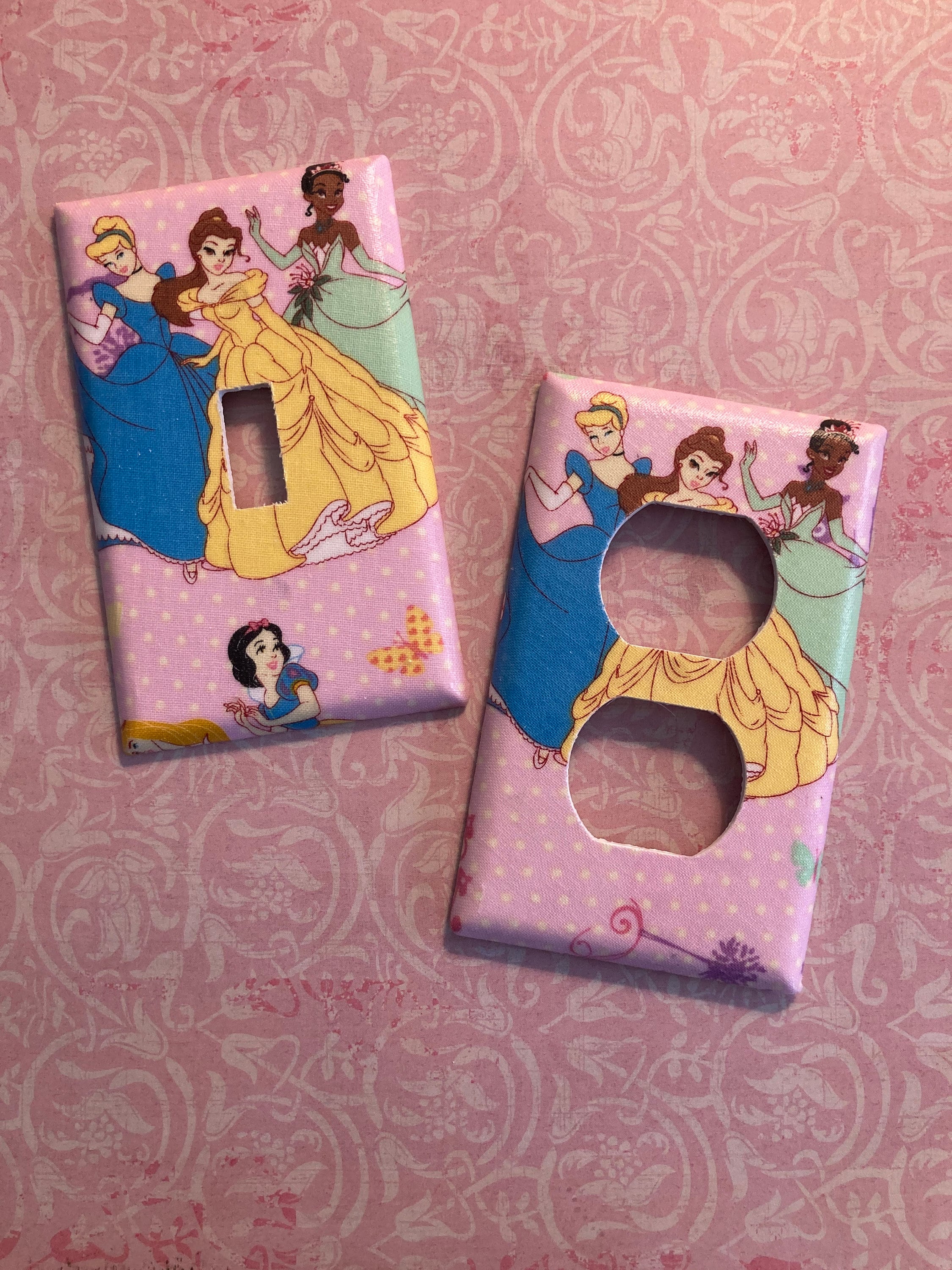 Disney Princess Light Switch Cover Outlet Cover Rapunzel | Etsy