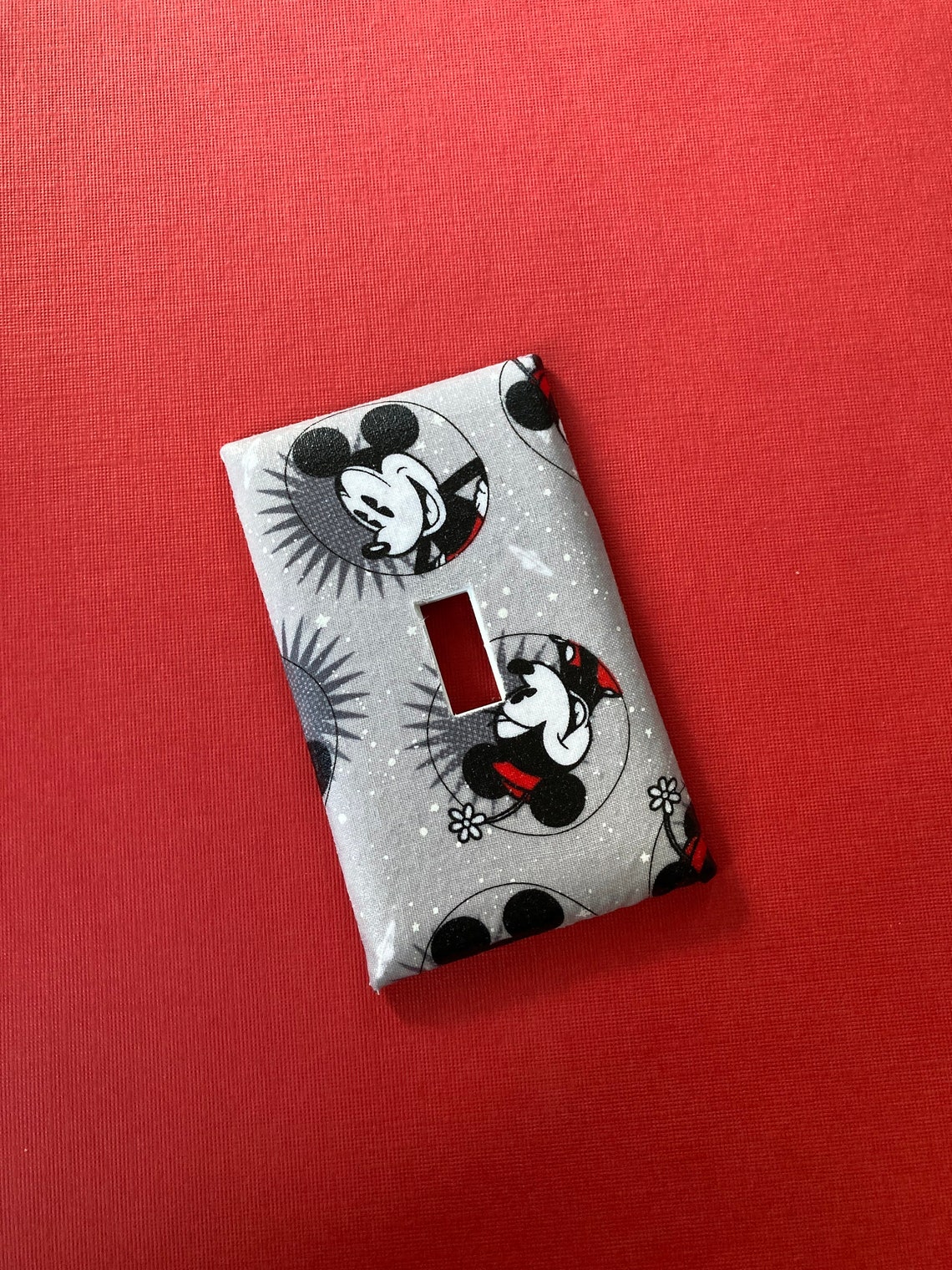Smiling Mickey Mouse Minnie Mouse Light Switch Cover Outlet Cover ...