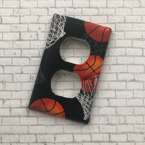 Basketball Light Switch Outlet Cover Wall Decor Room Decor Bathroom ...