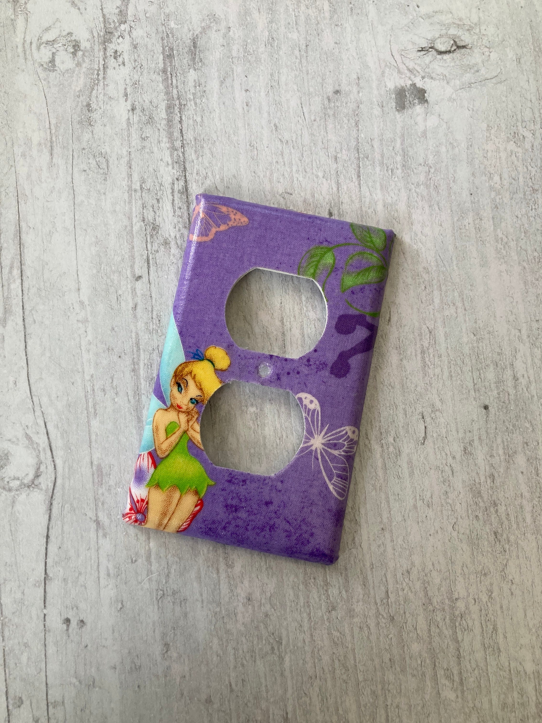 Tinker Bell, Light Switch Cover, Outlet Cover, Kids Room, Lost Boys ...