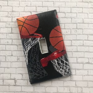 Basketball Light Switch Outlet Cover Wall Decor Room Decor Bathroom ...