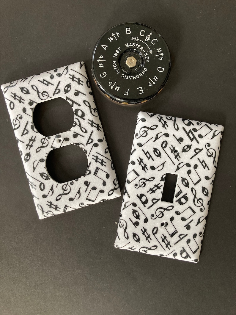 Music Note Light Switch Cover Outlet Cover Home Decor Music | Etsy