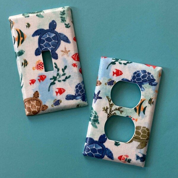 Sea Turtle Light Switch Cover - Etsy