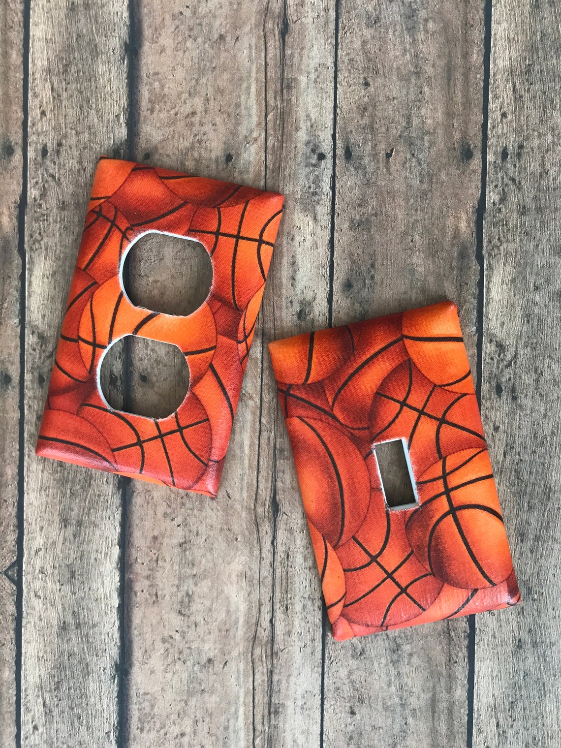 Basketball Light Switch Outlet Cover Wall Decor Room Decor - Etsy
