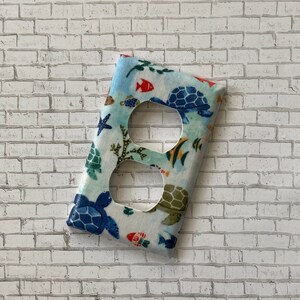 Sea Turtle Fish Underwater Marine Life Light Switch Plate Outlet Cover ...