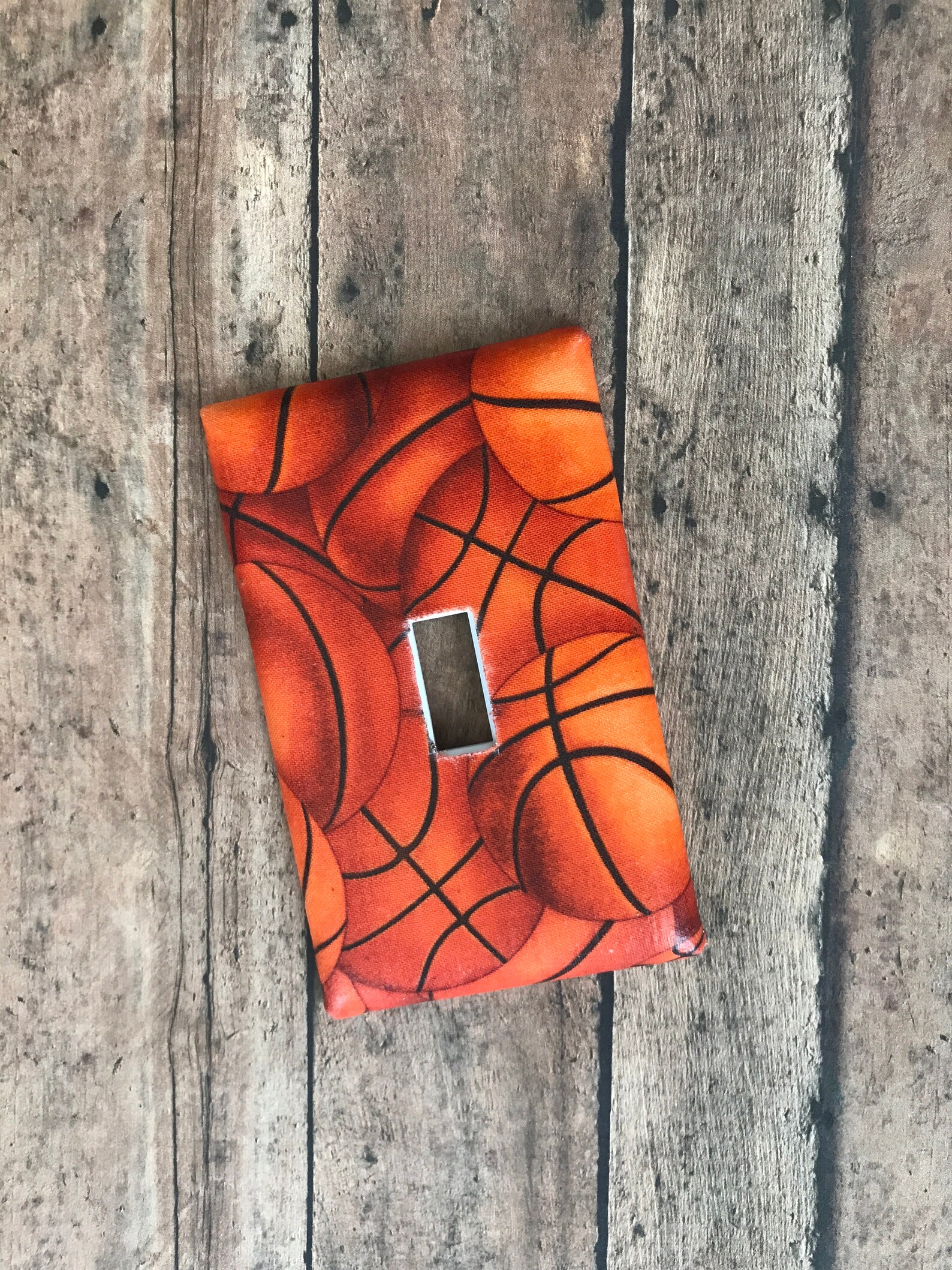Basketball Light Switch Outlet Cover Wall Decor Room Decor - Etsy