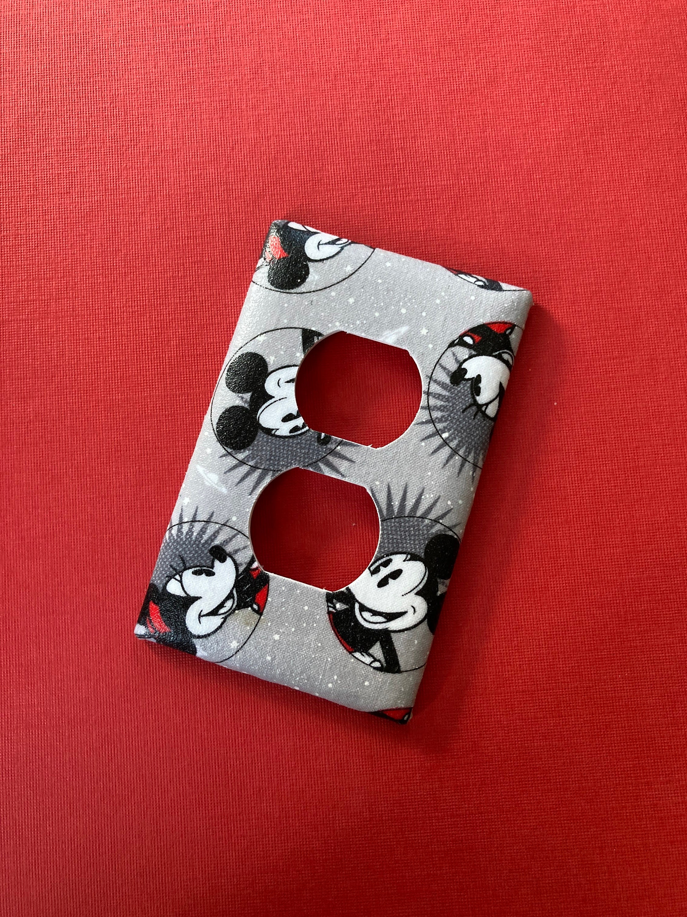 Smiling Mickey Mouse Minnie Mouse Light Switch Cover Outlet - Etsy