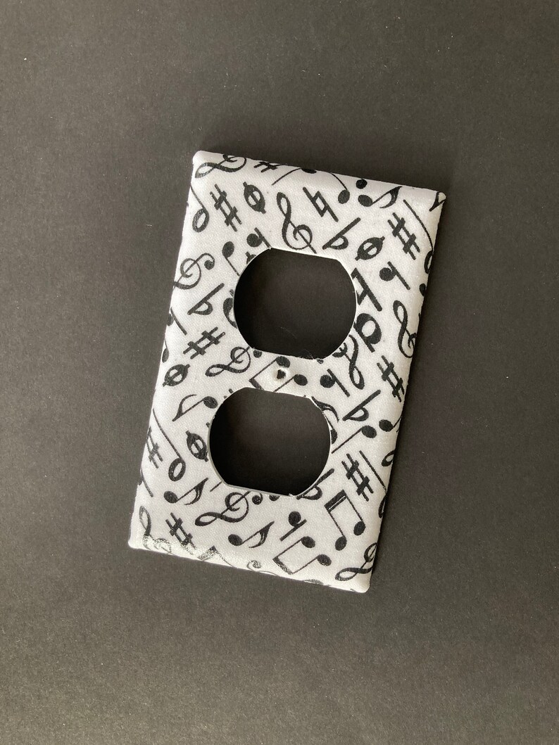 Music Note Light Switch Cover Outlet Cover Home Decor Music | Etsy