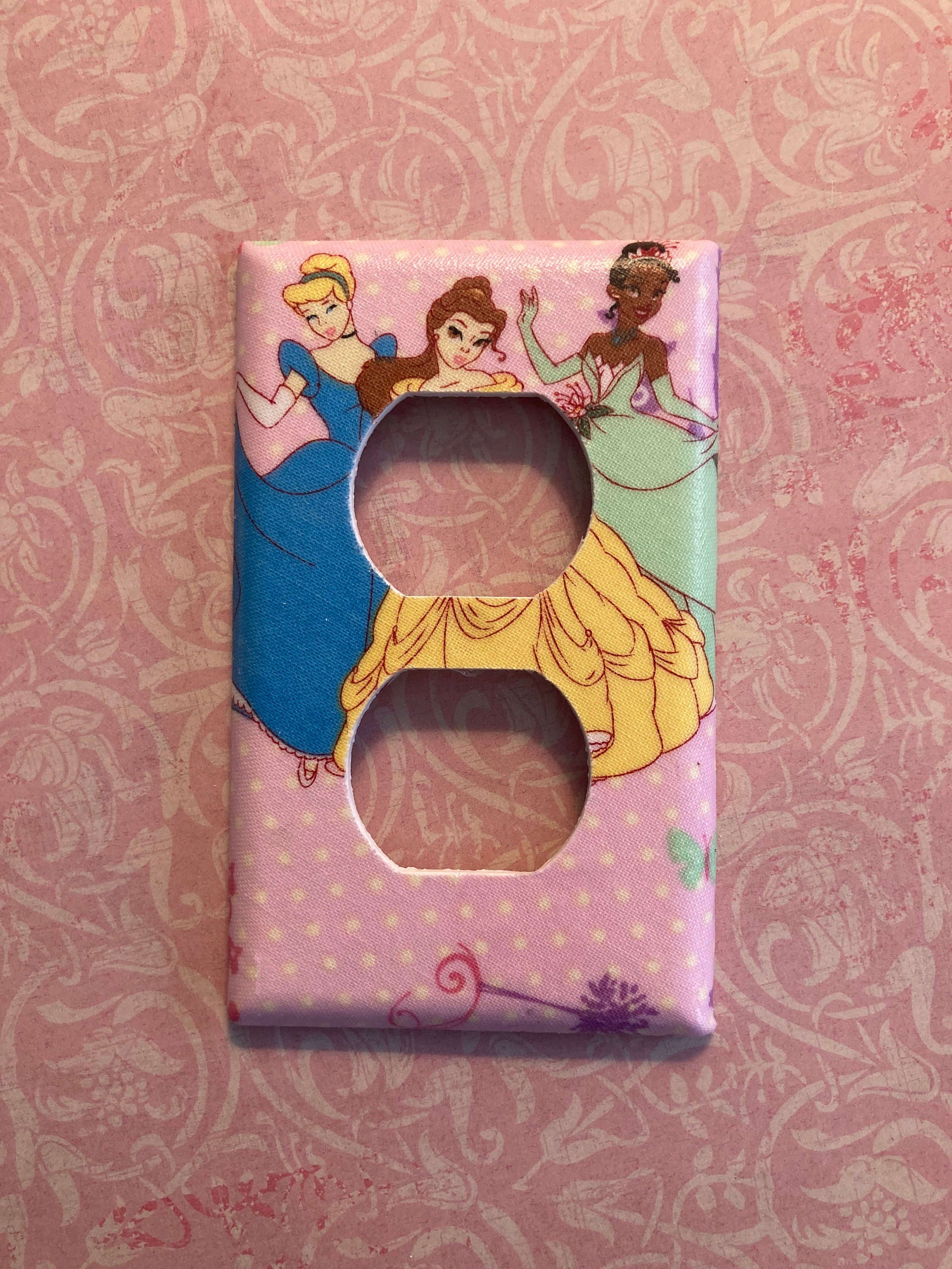 Disney Princess Light Switch Cover Outlet Cover Rapunzel | Etsy