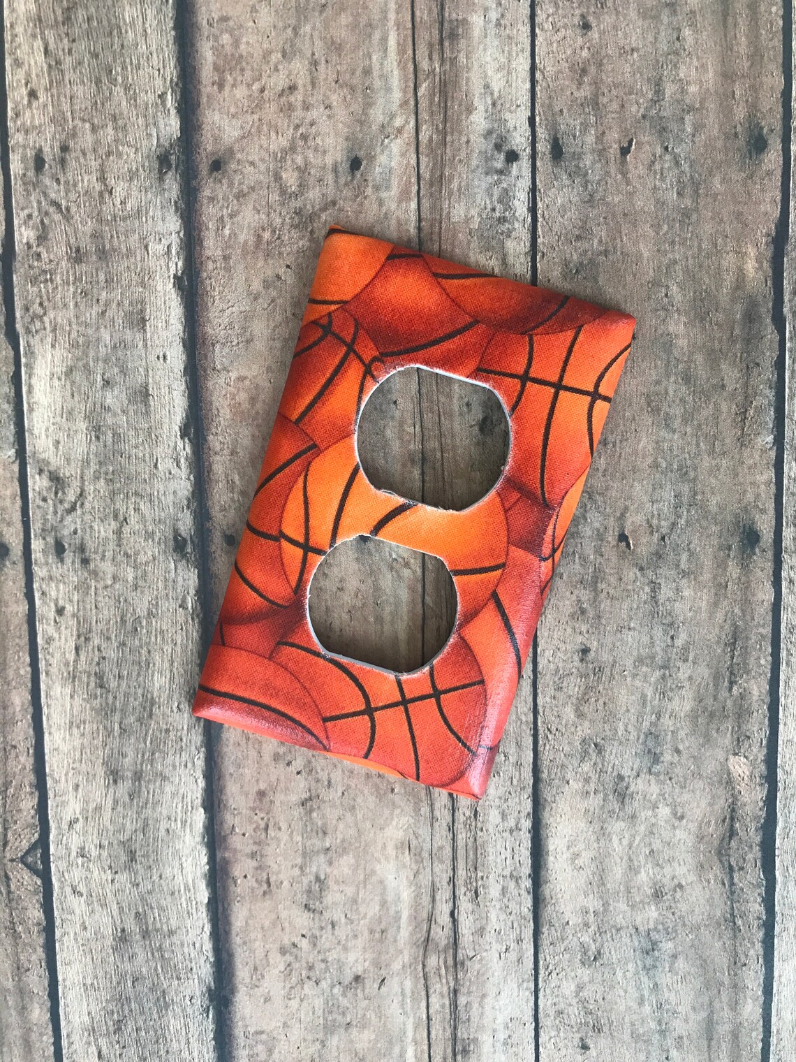 Basketball Light Switch Outlet Cover Wall Decor Room Decor - Etsy