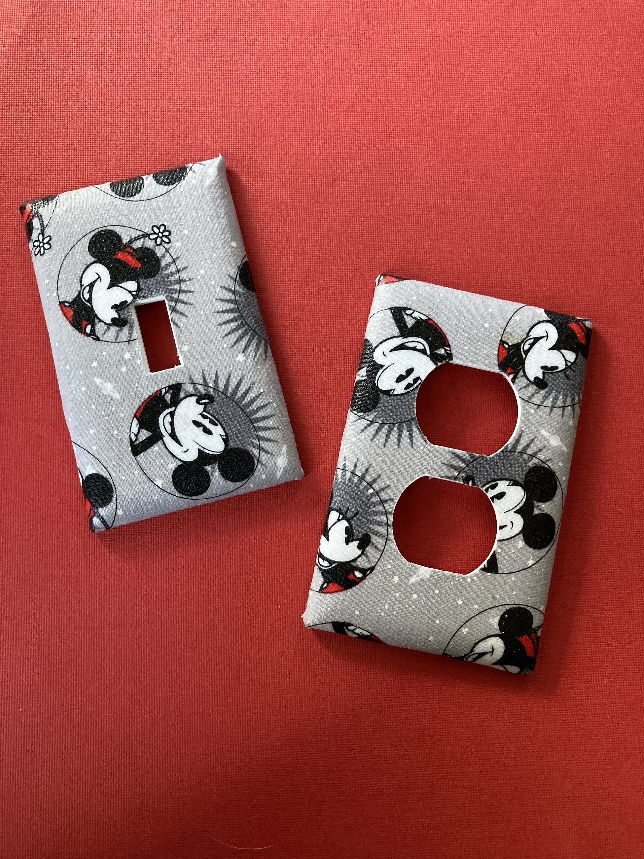 Smiling Mickey Mouse Minnie Mouse Light Switch Cover Outlet - Etsy