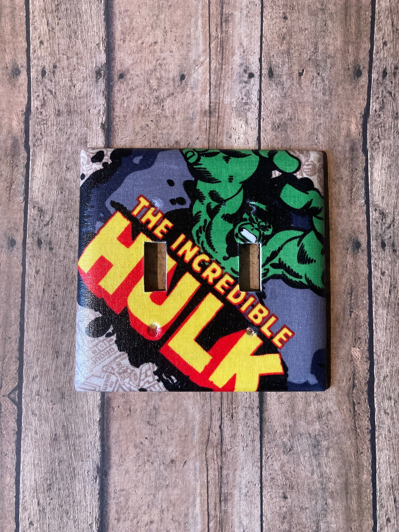 Incredible Hulk Light Switch Cover Outlet Cover Marvel Super | Etsy