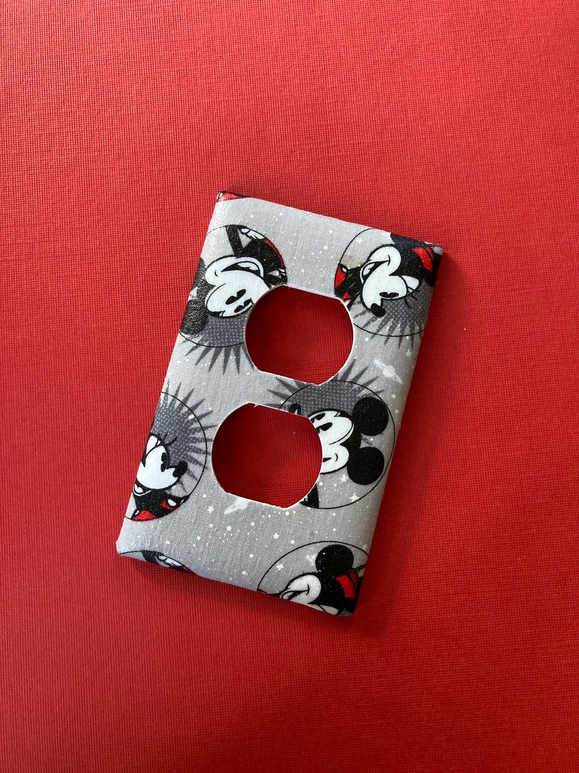 Smiling Mickey Mouse Minnie Mouse Light Switch Cover Outlet Cover ...