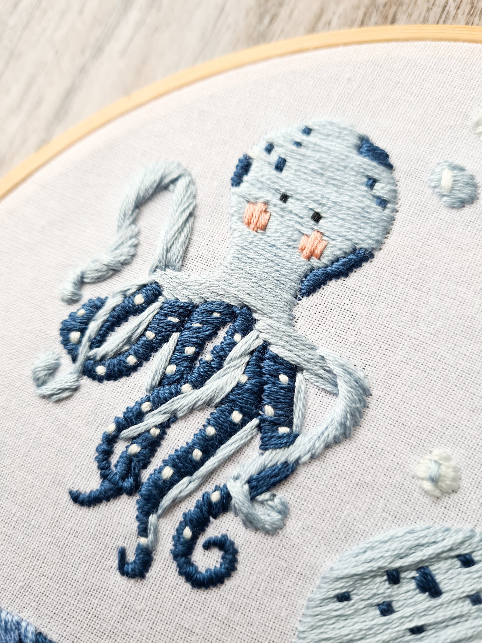 SEA CREATURES // PDF Embroidery Pattern - Etsy