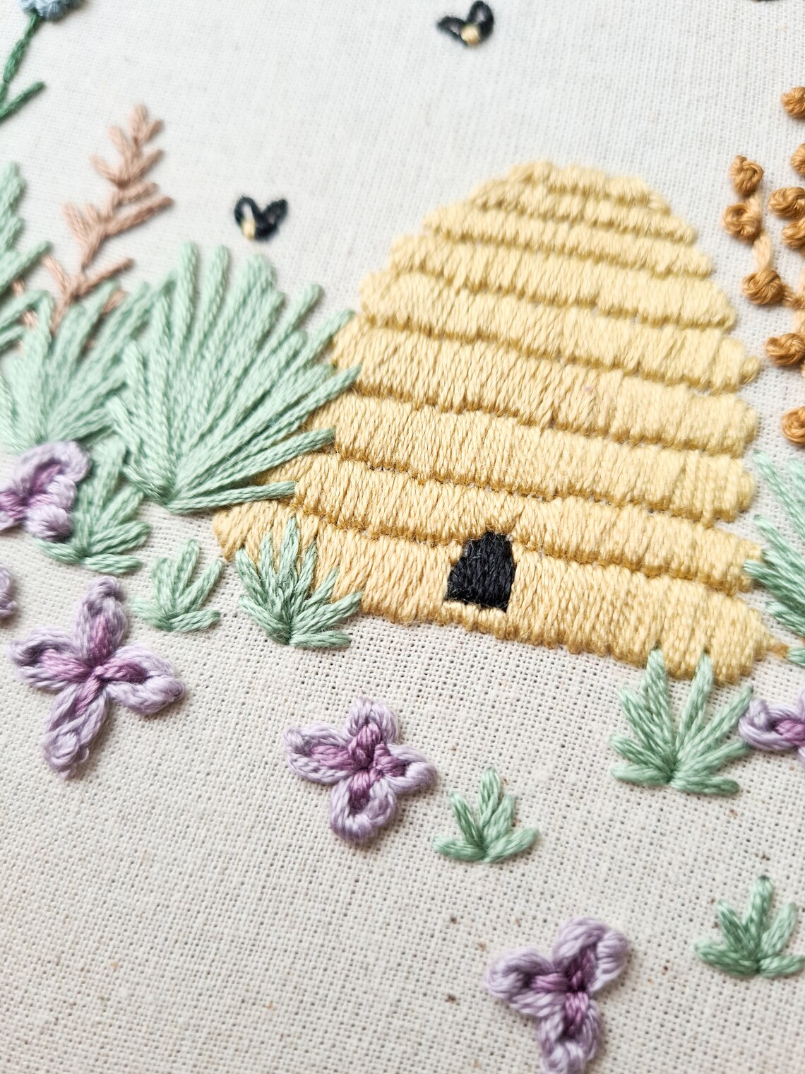 BEEHIVE // PDF Embroidery Pattern - Etsy