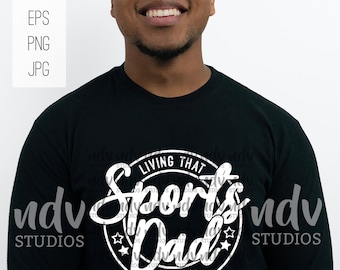 Sports Aunt SVG, Sports Aunt PNG, Living That Sports Life SVG, Aunt ...