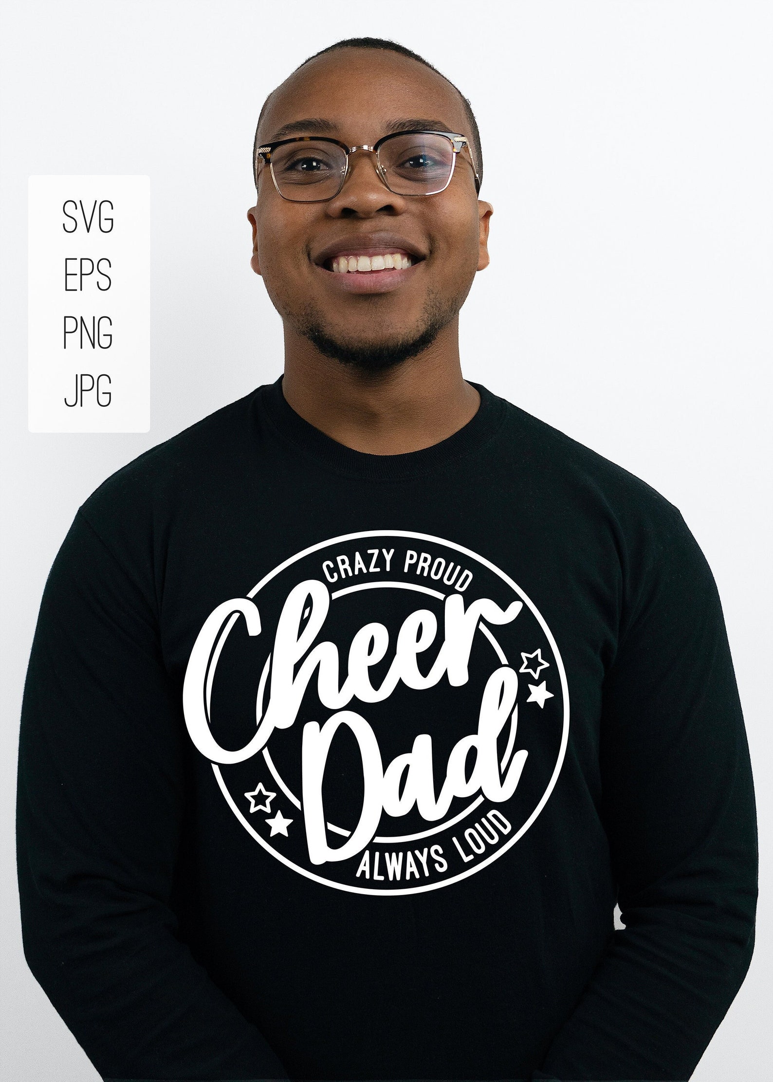 Cheer Dad SVG Cheer Dad PNG Cheer SVG Crazy Proud Always - Etsy Canada
