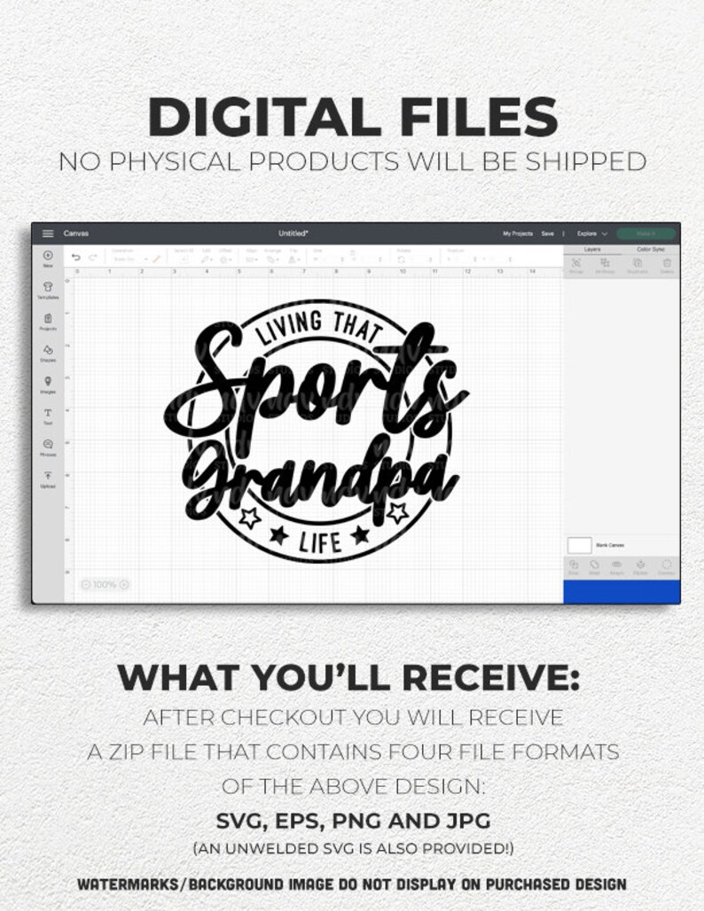 Sports Grandpa SVG, Sports SVG, Living That Sports Life SVG, Grandpa ...