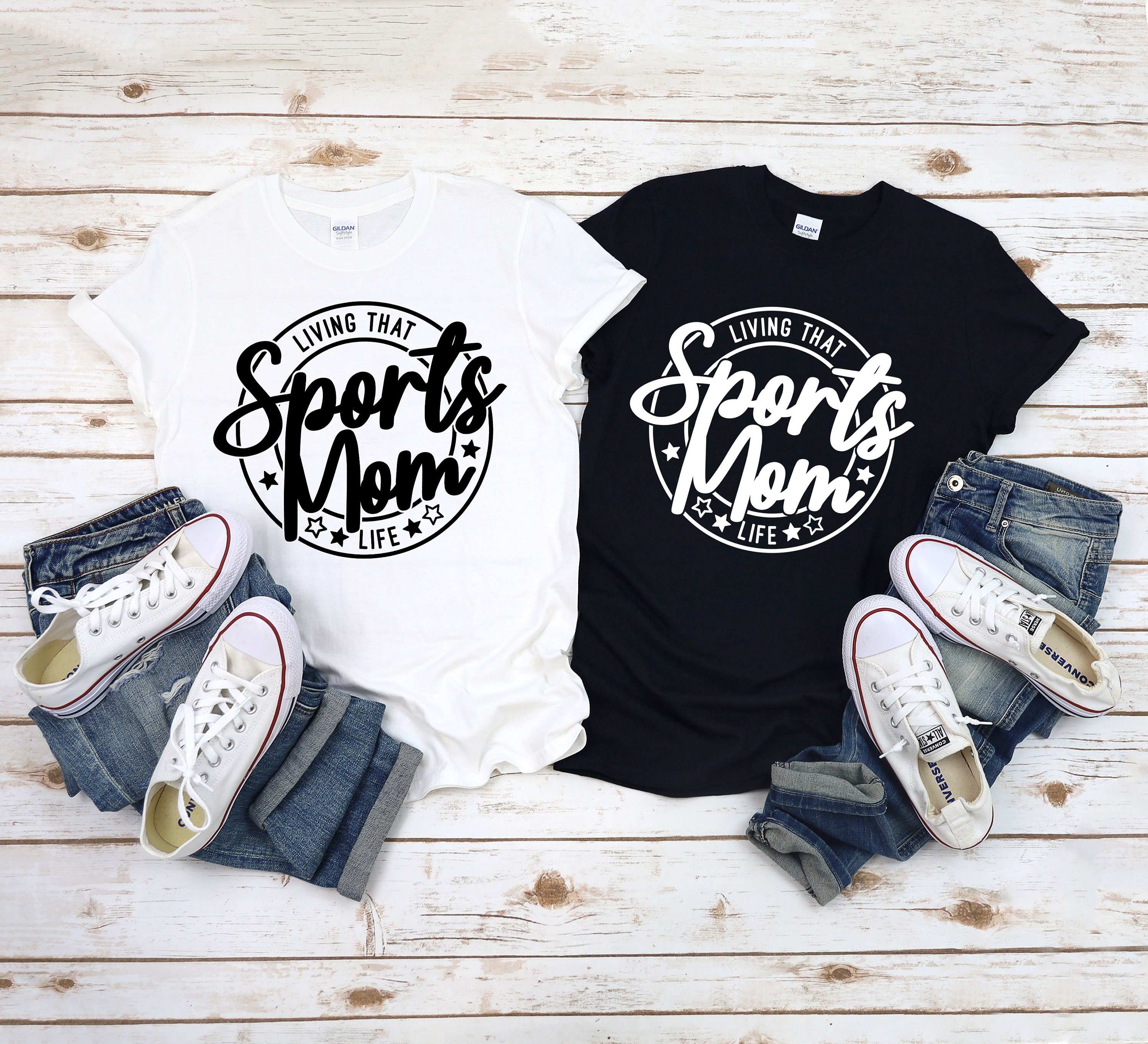 Sports Mom SVG Sports Mama SVG Living That Sports Mom Life - Etsy