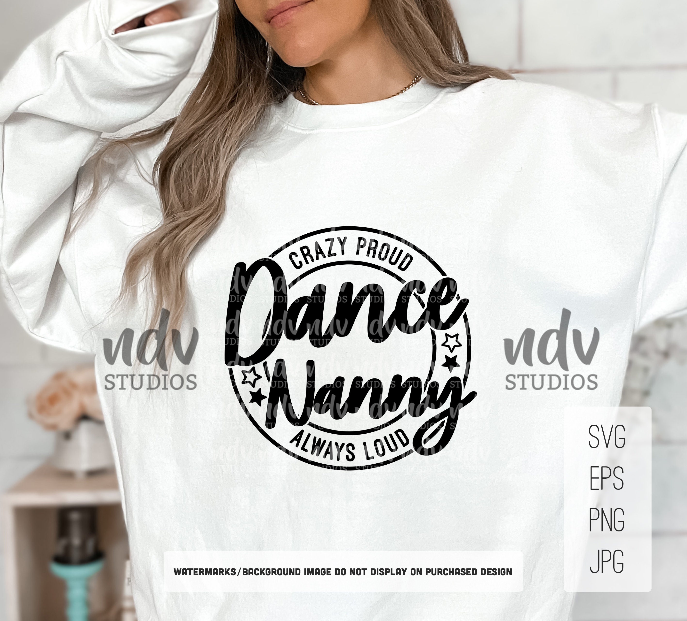 Dance Nanny SVG Dance Lover SVG Nanny Shirt Svg Gift for - Etsy