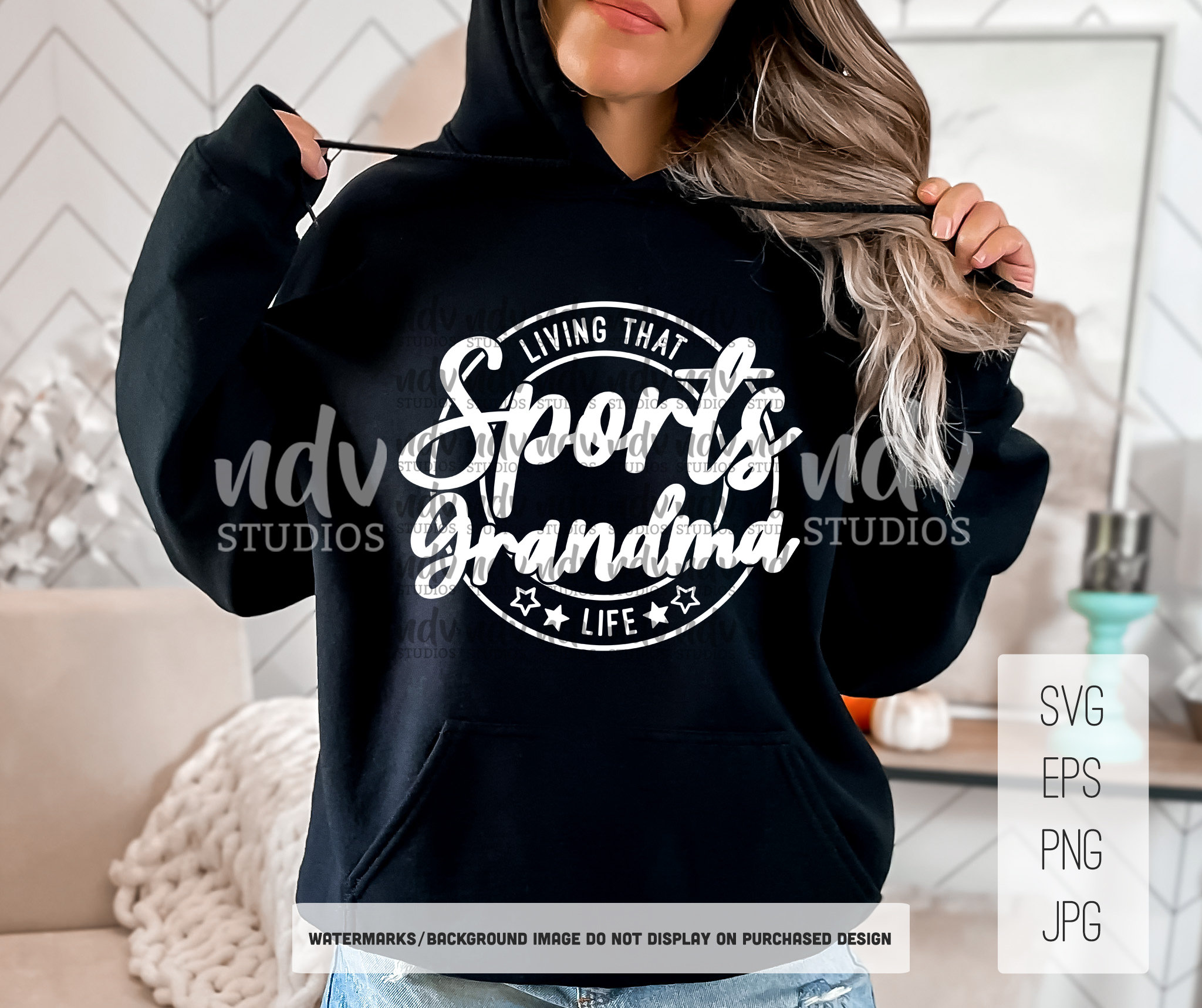 Sports Grandma SVG Sports SVG Living That Sports Life SVG - Etsy