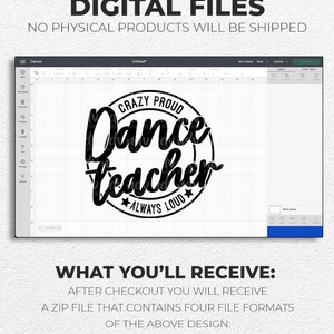 Dance Teacher SVG, Dance Coach SVG, Dance SVG, Dance Teacher Shirt Svg ...