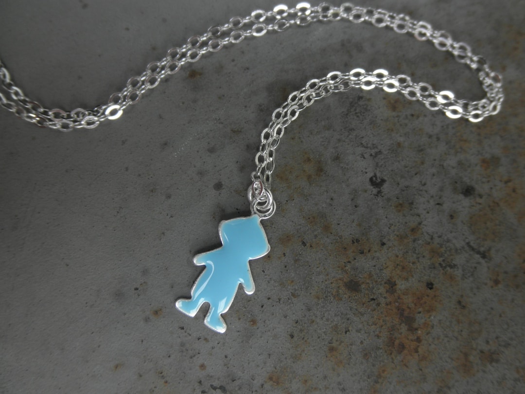 Little Boy Charm Chain Necklace - Etsy