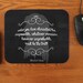 SHERLOCK bored & Beware Rubber Mouse Pad - Etsy