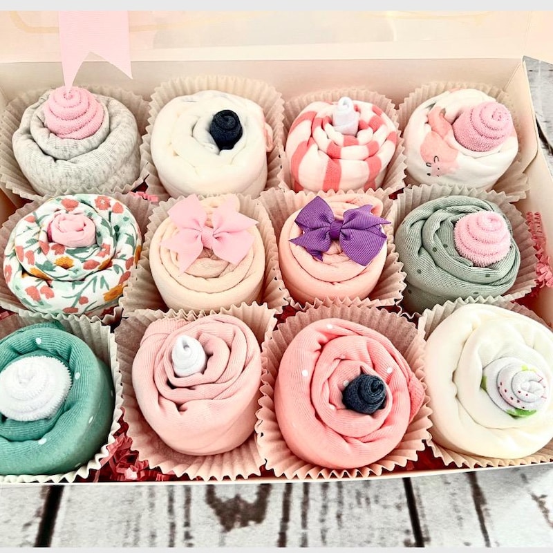 Cute New Baby Girl Basket - Etsy