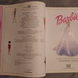BARBIE Barbie: Visual Guide to the Ultimate Fashion Doll | Etsy