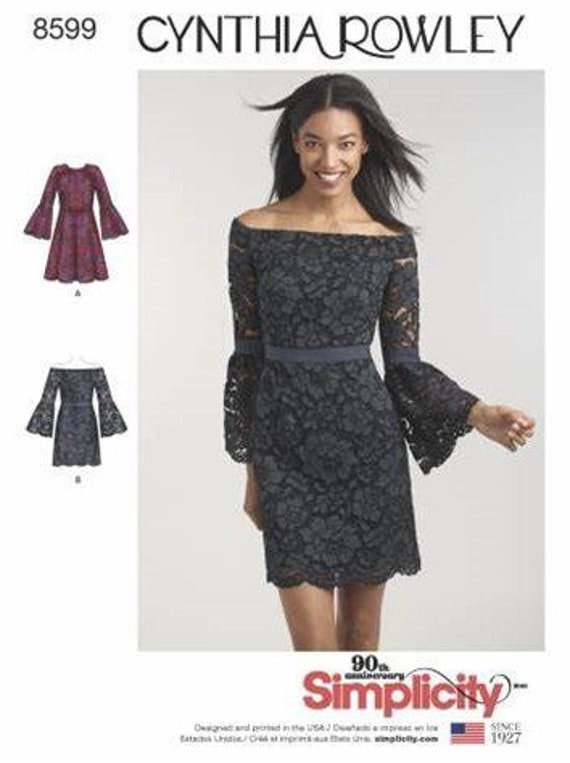 Simplicity 8599 Sewing Pattern Cynthia Rowley Designed - Etsy