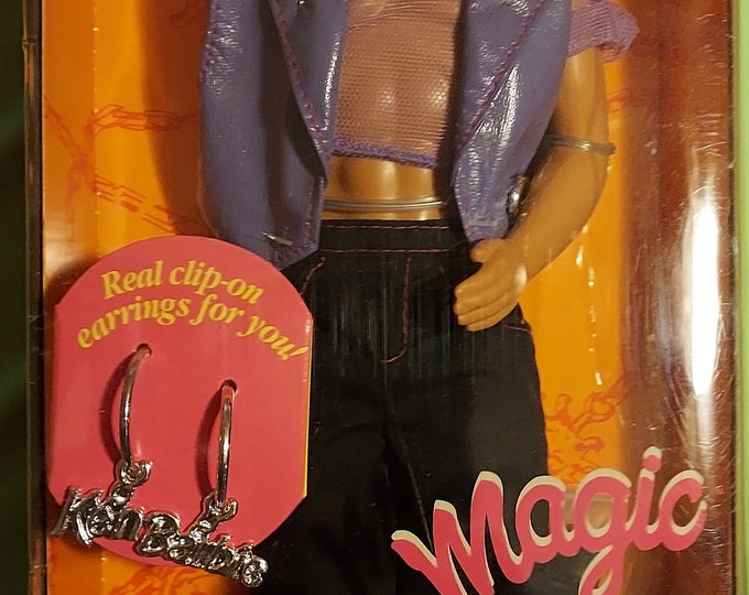 BARBIE, Earring Magic Ken Doll, LGBTQ Ken, 1992 Mattel, Discontinued ...