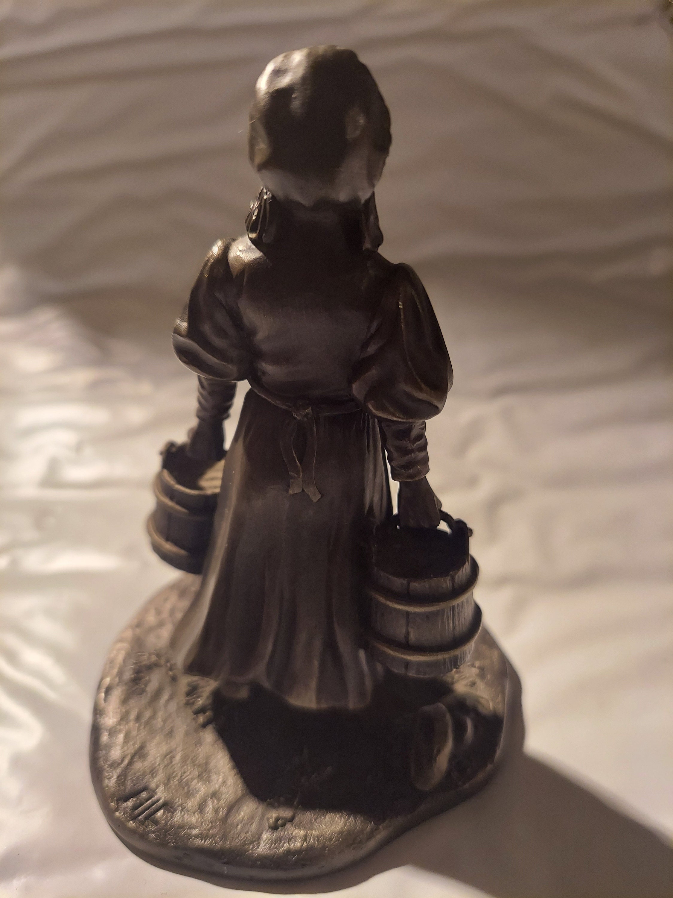Vintage Franklin Mint Fine Pewter - The Homesteader 1856-1875, The ...