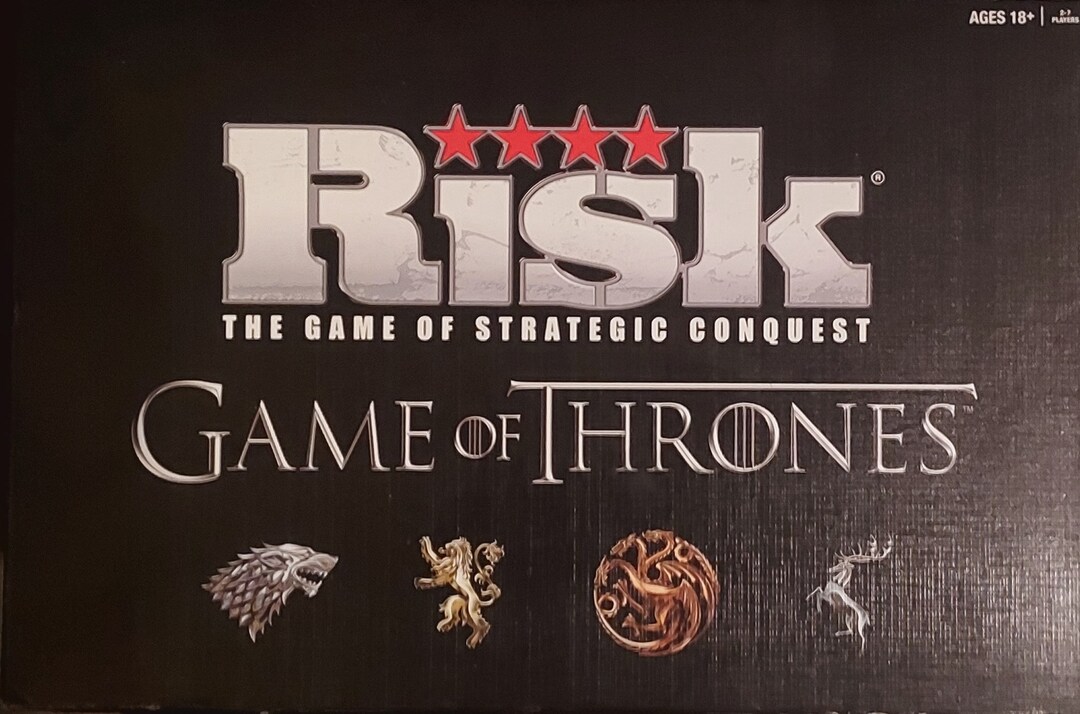 RISK Game of Thrones - the Game of Strategic Conquest, Strategy Board ...