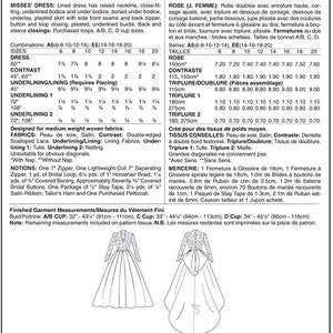 Butterick B5731 Sewing Pattern, Misses' Bride, Wedding, Formal, Special ...