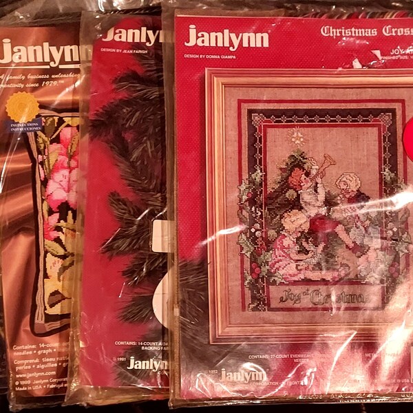 Janlynn Cross Stitch - Etsy
