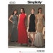 Simplicity Pattern 8330 Misses' Dress W/skirt Variation, Evening Dress ...