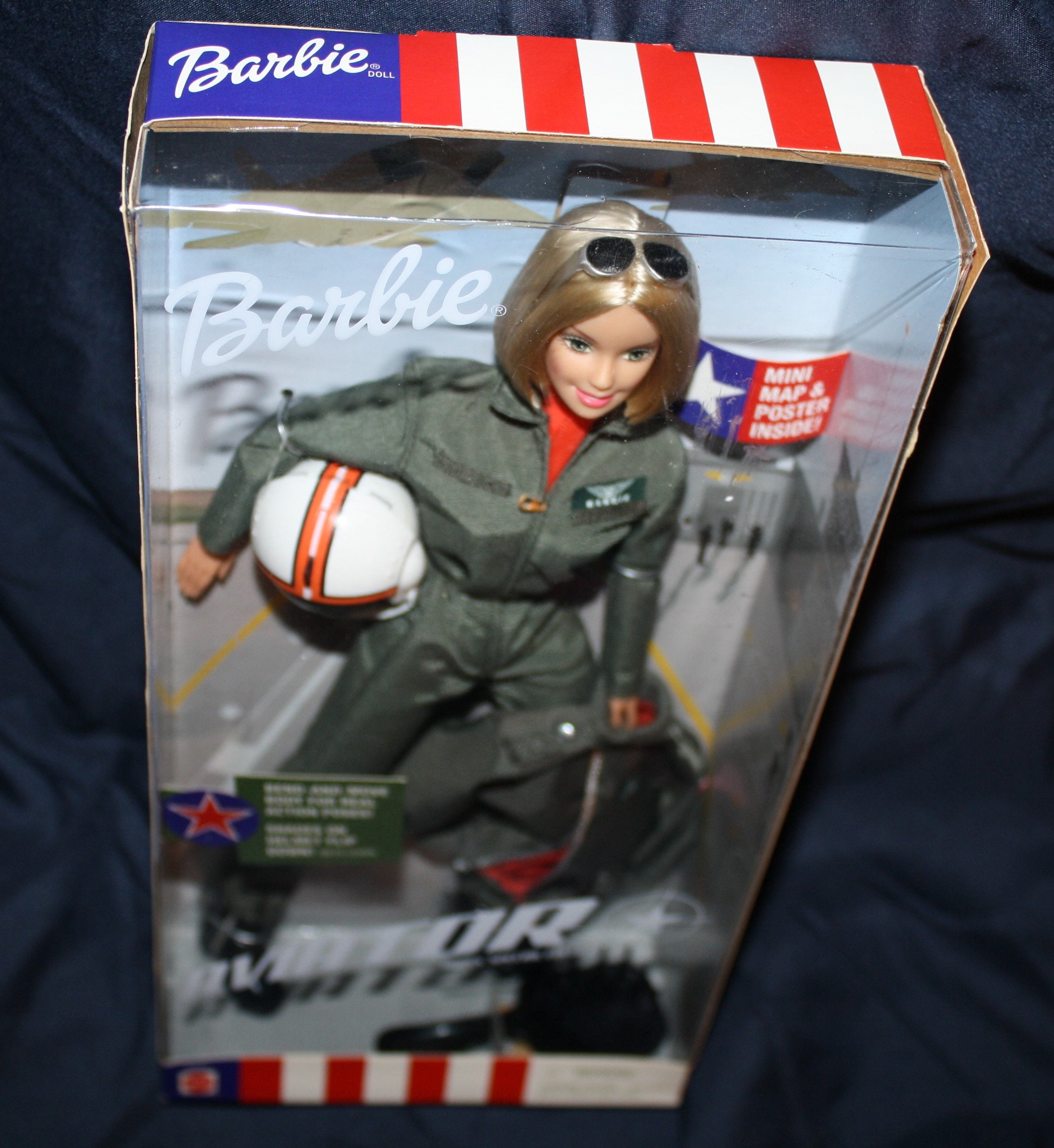Barbie, Aviator Pilot Barbie, Special AAFES US Airforce Edition, Mattel ...