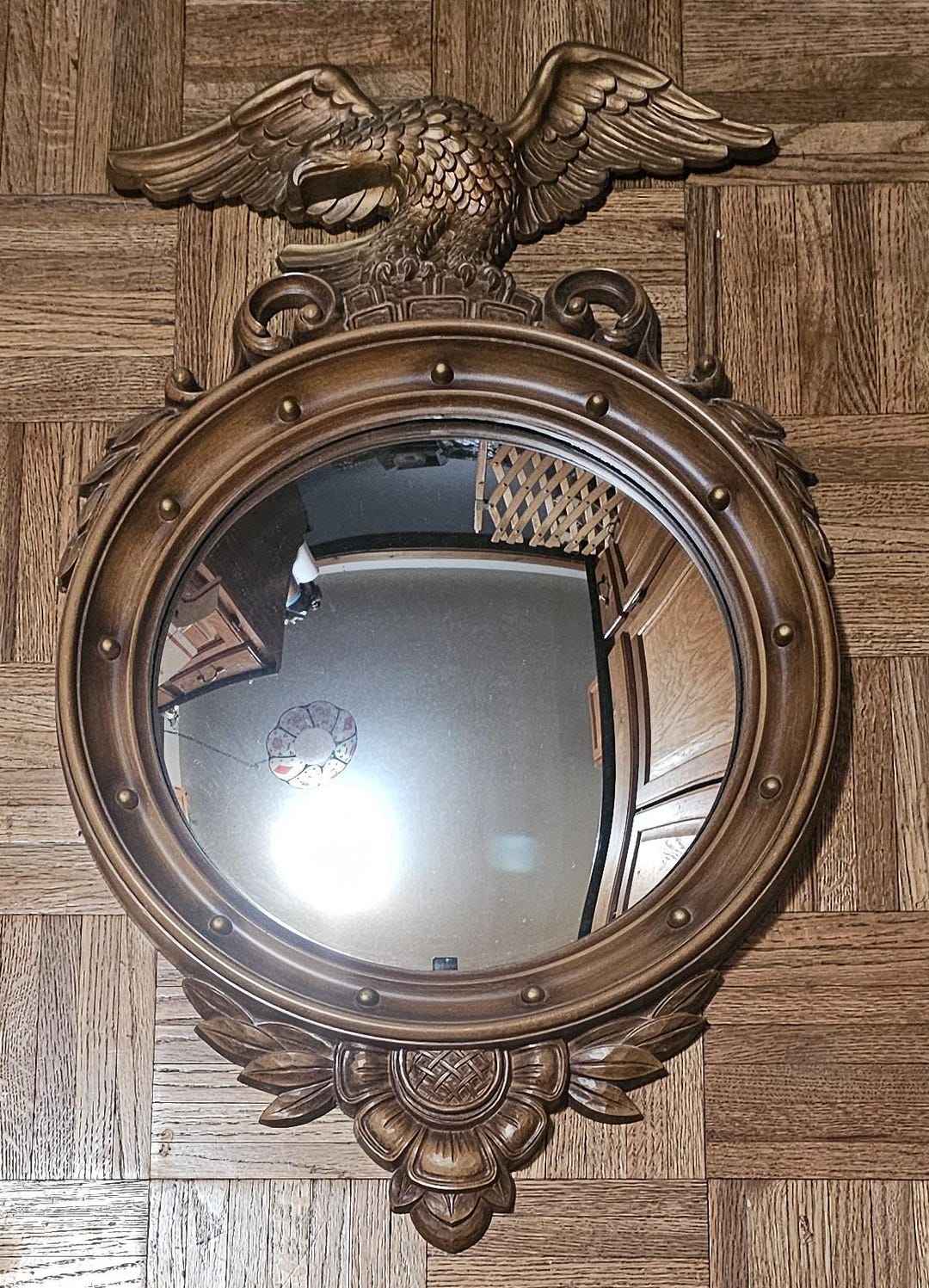 Vintage 1960s & 1970s Syroco Mirrors, Federal Bald Eagle, Americana ...