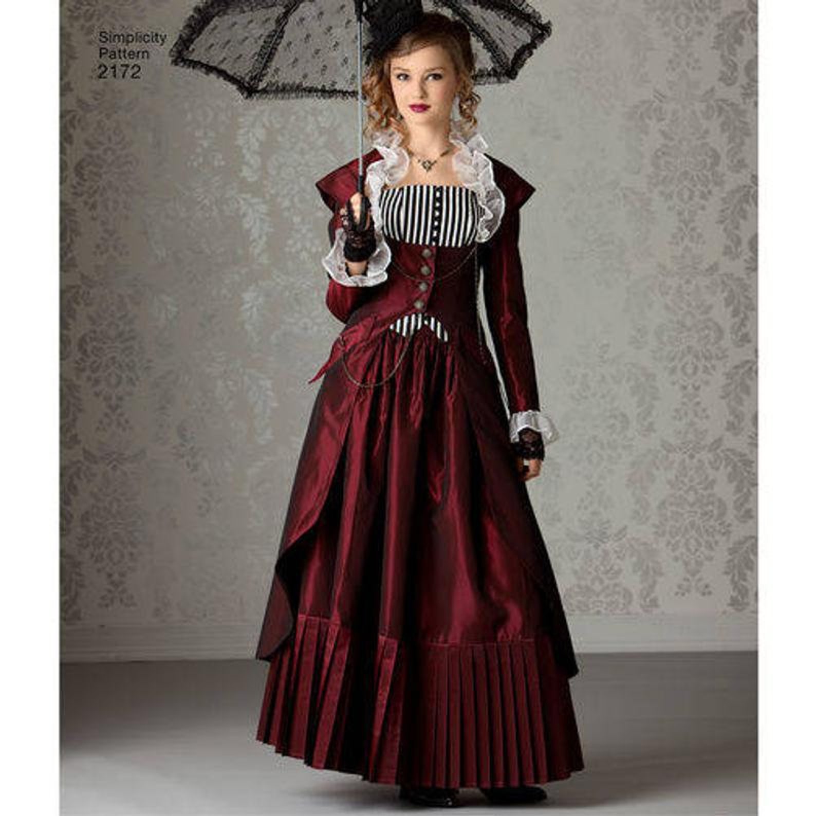 Simplicity 2172 Sewing Pattern Adult Costume Victorian - Etsy